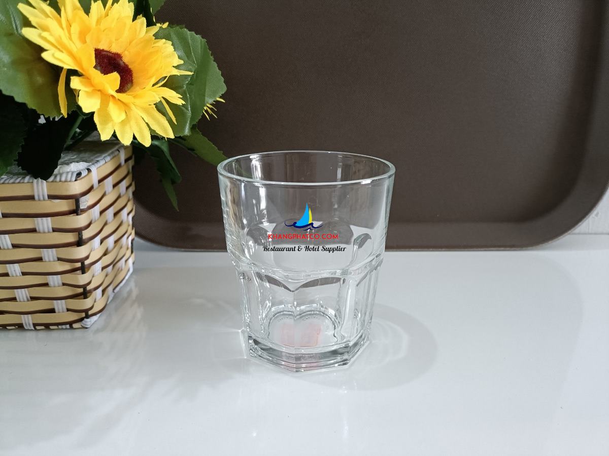Ly Thủy Tinh Tám Góc Lùn Thái Lan UG-389 -306ml - Khang Phát Co.,Ltd